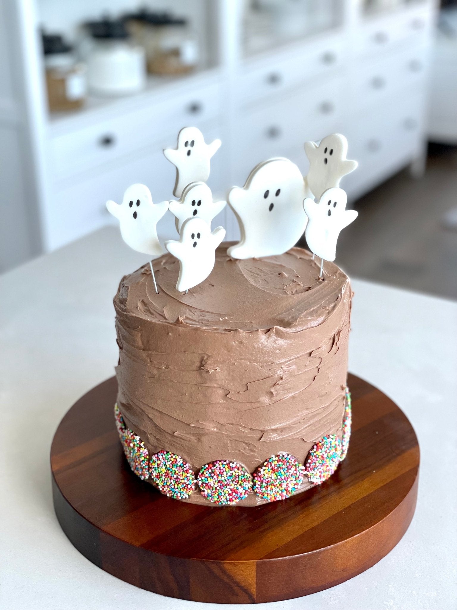 Spooky Sponge Cake for Halloween! 👻 – Coated Australia