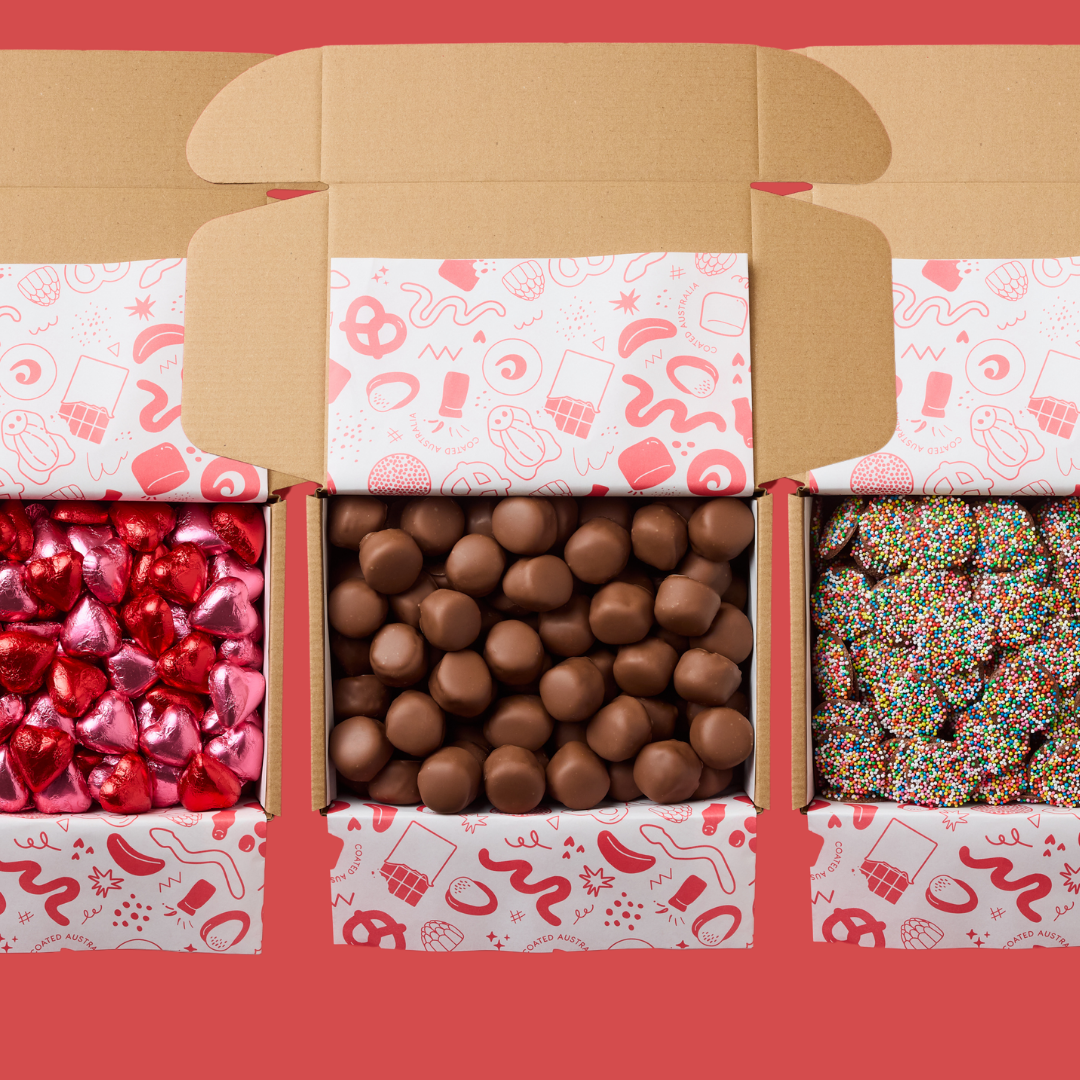 1kg Chocolate Gift Boxes – Coated Australia