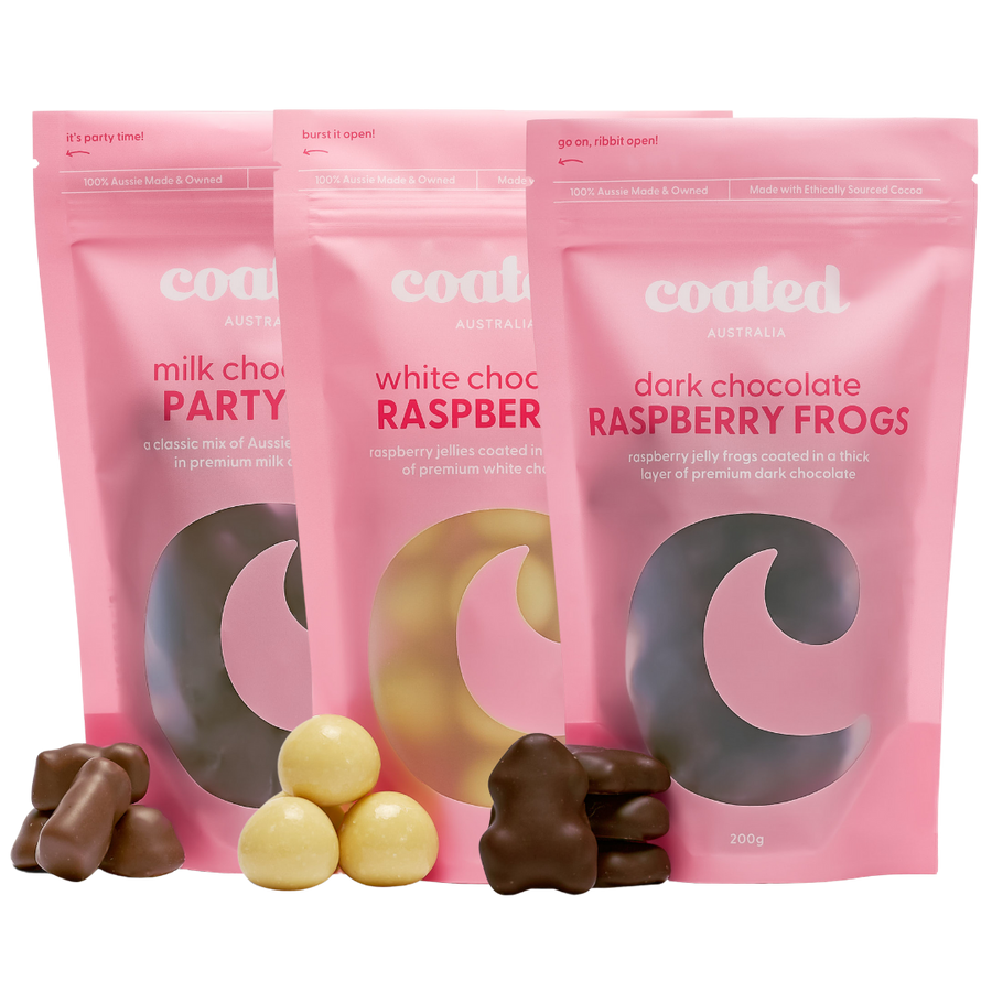 Coated Australia | Premium Chocolate Coated Bites | Melbourne Based