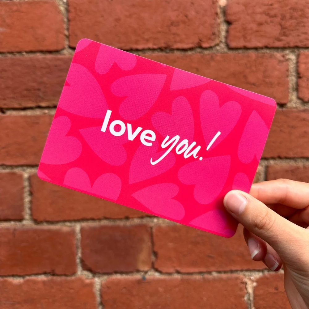 Love You - Gift Card – Coated Australia