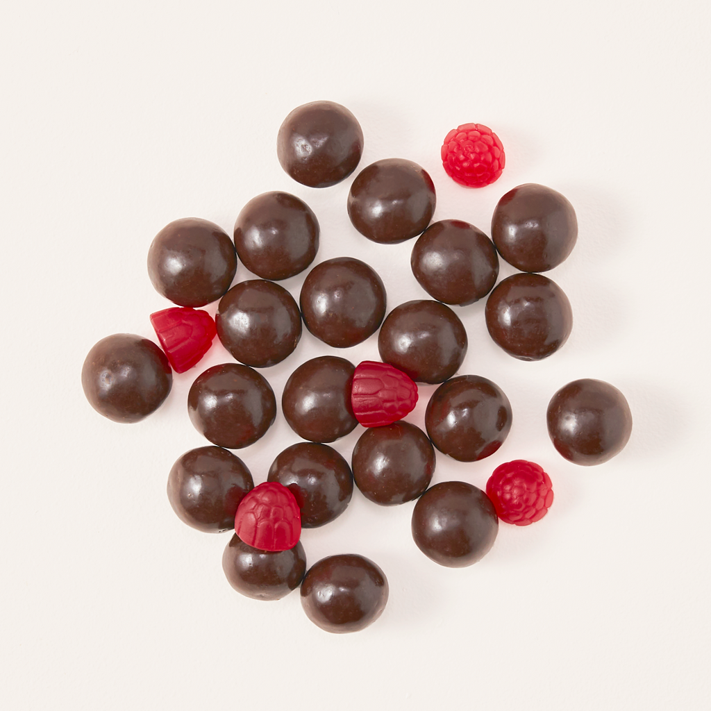 Buy Melbourne Chocolates Online - Dark Chocolate Raspberries – Coated ...