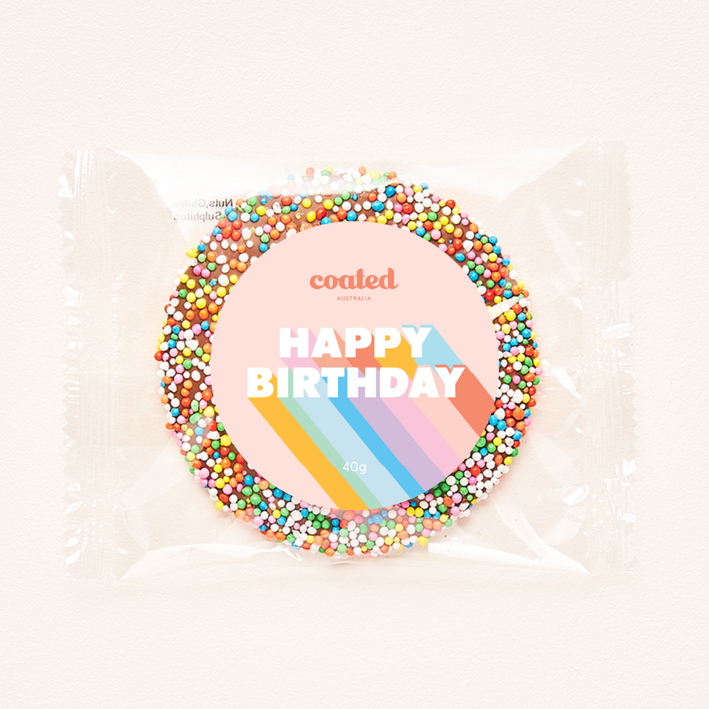 Buy Melbourne Chocolates Online - Happy Birthday Giant Speckle – Coated ...