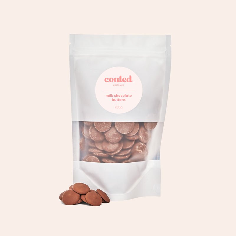 Buy Melbourne Chocolates Online - Milk Chocolate Buttons – Coated Australia